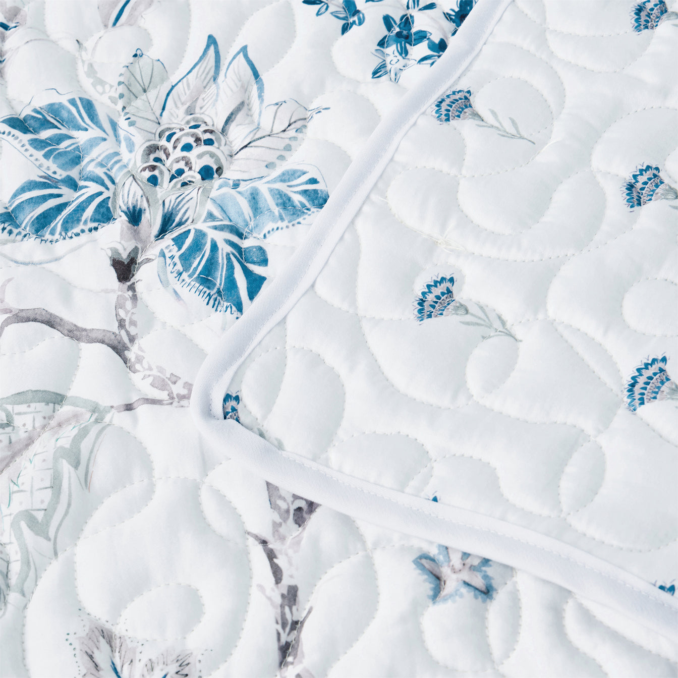 Tropical Floral Coverlet – Christy