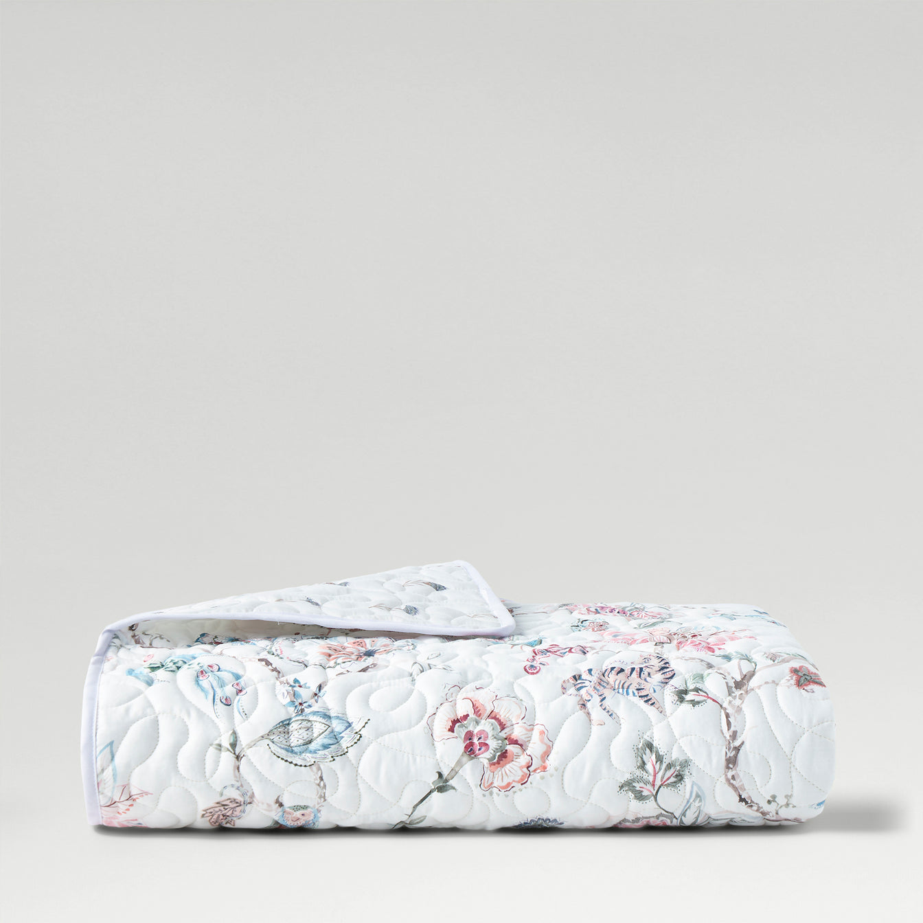 Tropical Floral Coverlet – Christy